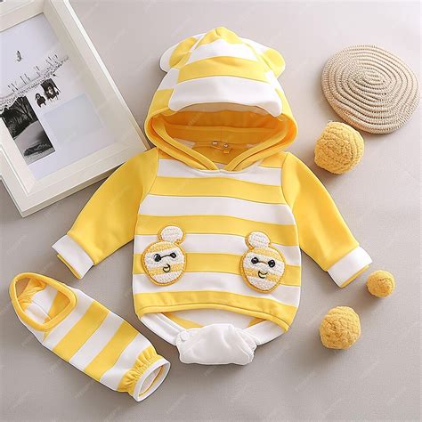 Premium Photo New Born Baba Dress On White Background