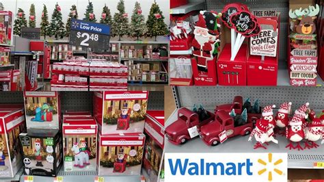 Walmart Christmas Decorations Shop With Me Christmas At Walmart
