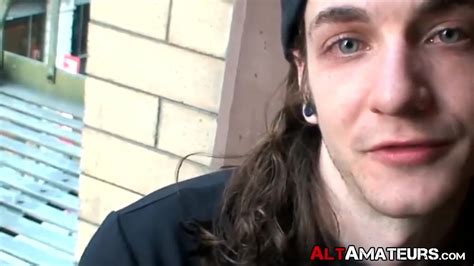 Punk Rock Amateur Kade Solo Jerking Off And Stuffing Dildo Gay Porn By