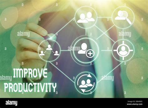 Word Writing Text Improve Productivity Business Photo Showcasing