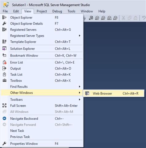 Ssms Website SQL Server Management Studio SSMS Keyboard Shortcuts Getting Started With