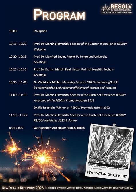 New Years Reception 2023 Resolv