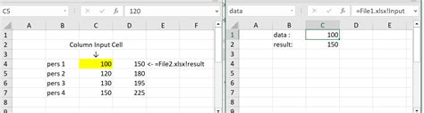 I Want To Send A Value To Another Excel File That Performs Some