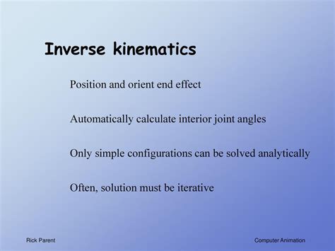 Computer Animation Algorithms And Techniques Ppt Download