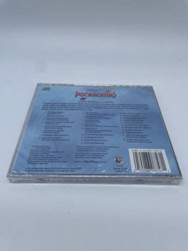Walt Disney Pocahontas Cd Original Soundtrack Brand New Sealed