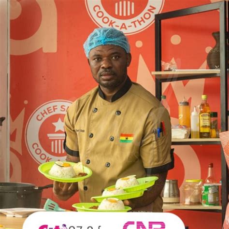 Cook A Thon Ghanaian Chef Ebenezer Smith Sets New World Record For Longest Cooking Ghana Weekend