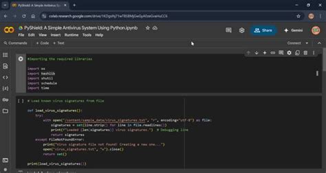 Cybersecurity Python Antivirus Md5 Pyshield Womenintech