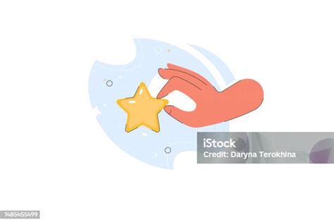 금색 별 벡터를 들고 있는 손 비즈니스 우수한 서비스 고객 경험 개념 평가 온라인 피드백 개념 손 잡기 별 하나 금융에 대한 스톡 벡터 아트 및 기타 이미지 Istock