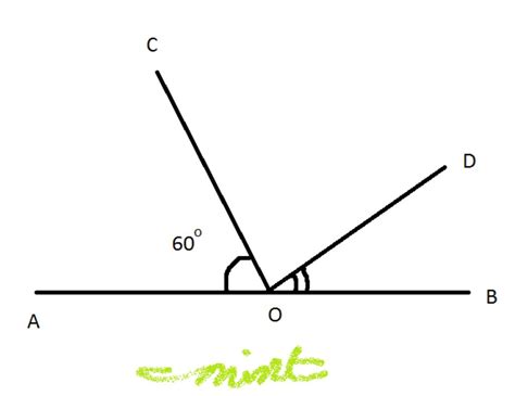 Toán Lớp 7 Đo Góc Bẹt Aob Trên Nửa Mặt Phẳng Bờ Ab Vẽ Các Tia Oc Od Sao Cho Góc Aoc 60 độ