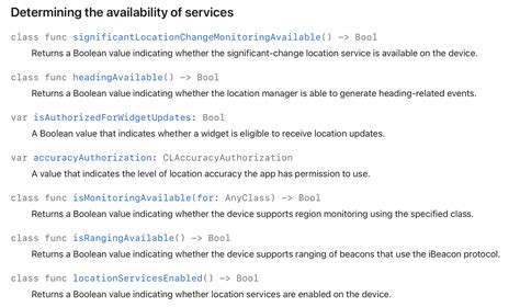 Ios Location Manager