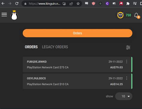 Kinguin Is Legit I Received My Canadian Psn Tcard Orders Instantly