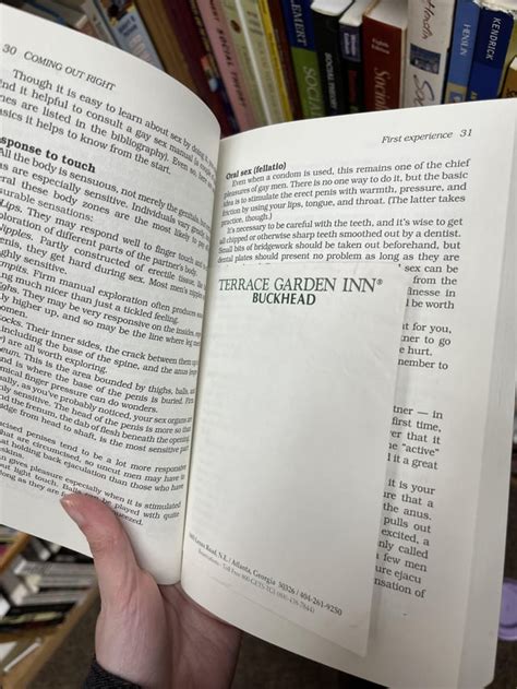 In A Used Book From 1980s90s On How To Come Out As A Gay Man I Found