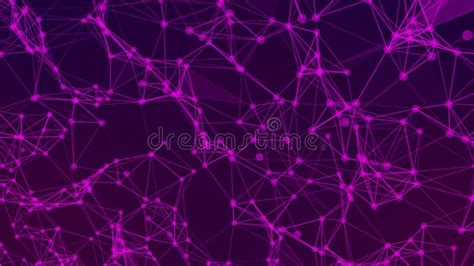 Abstract Plexus Geometrical Shapes Connection And Web Concept Stock Illustration Illustration