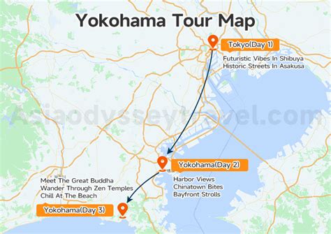 Yokohama Maps For Tourists Attractions Subway And Travel Routes
