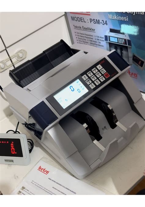 Betsa Psm34 Para Sayma Makinesi Fiyatları Ve Özellikleri