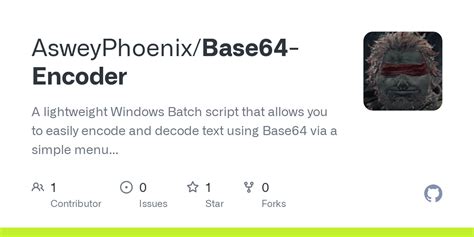GitHub AsweyPhoenix Base Encoder A Lightweight Windows Batch Script That Allows You To