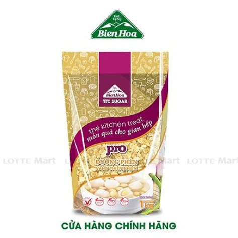 Đường Phèn Vàng Thiên Nhiên Biên Hòa Gold 1kg