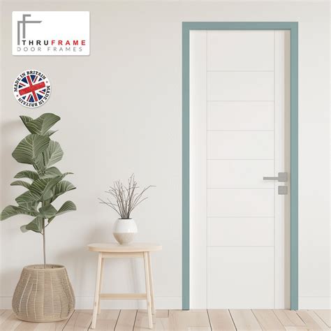 Thruframe Interior Sage Sky Premium Primed Mdf Door Lining Frame Sui
