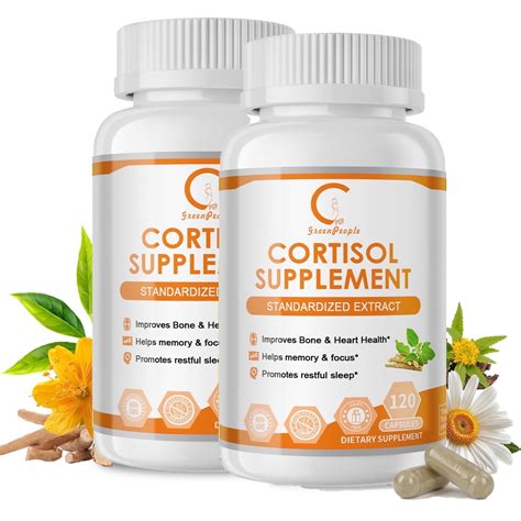2 Packcortisol Health Supplement Stress And Relaxation And Sleep