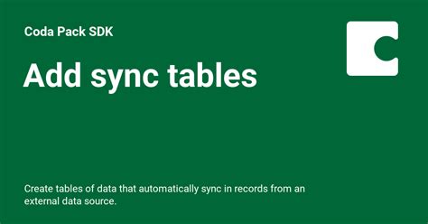 Launched Formula Tables Pack — Make Tables Out Of Formulas 🤯 Showcase Coda Maker Community