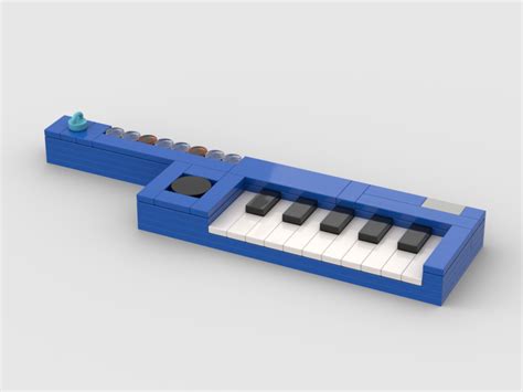Lego Moc Lego Keytar Keyboard By Bernardoperalta Rebrickable Build