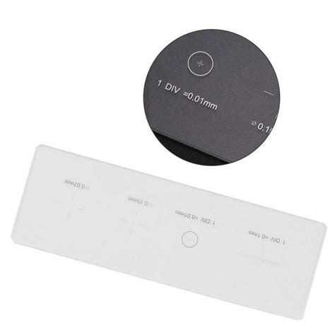 Microscope Objective Micrometer Calibration Slide Grandado