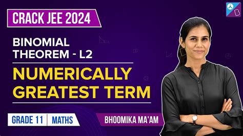 Applications Of Binomial Theorem Binomial Theorem Class 11 Maths Bhoomika Maam Youtube