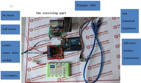 Wireless Motor Speed Control System With Arduino