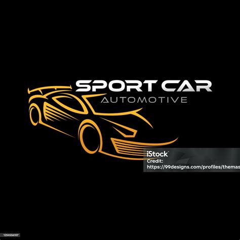 자동 자동차 로고 아이콘 벡터 일러스트레이션 템플릿입니다 모던 스포츠 카 벡터 로고 아이콘 실루엣 디자인 자동차 수리 딜러 차고 및 서비스에 대한 자동차 로고 벡터 그림