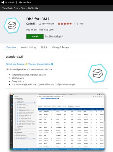 Vscode Ibm I Extension Db2 For Ibm I Nick Litten Ibm I As400 Iseries Software Developer