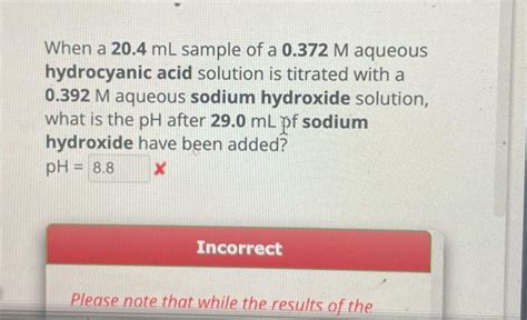 Solved A 15 3 ML Sample Of A 0 344M Aqueous Acetic Acid Chegg Com