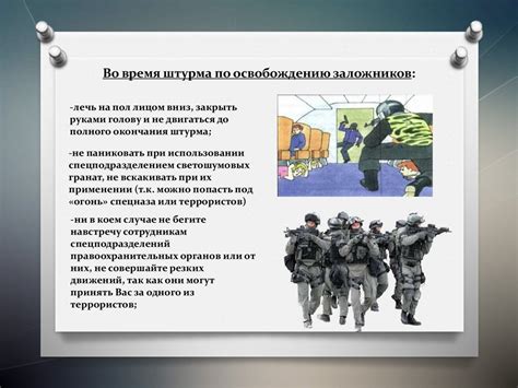 Действия при захвате террористами заложников презентация онлайн