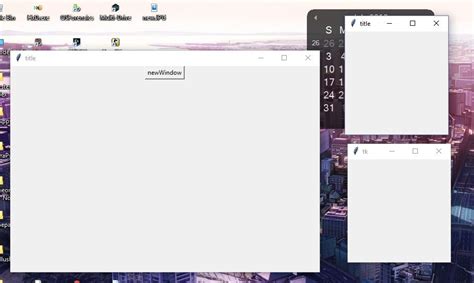 Import A Python File That Create A Window When Main Window Button