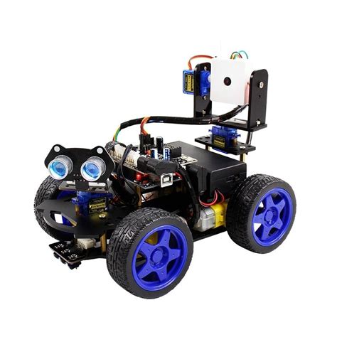 Yahboom Arduino R3 Uno Wifi Camera Smart Robot Car Foreign Version