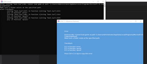 Vscode Not Working With Love2d · Issue 6 · Janwerdervscode Love Launcher · Github