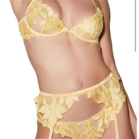 Fleur Du Mal Intimates And Sleepwear Fluer Du Mal Lily Demi Bra