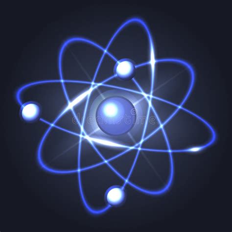 Molecule Dna Structure Icon Vector Stock Vector Illustration Of Atom Glowing 43927290