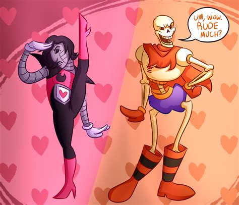 Undertale Papyrus And Mettaton By Kio Art D9cxv0y Undertale The Game