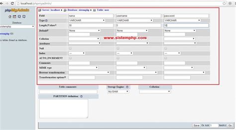 Cara Membuat Database Mysql Di Phpmyadmin SISTEMPHP COM
