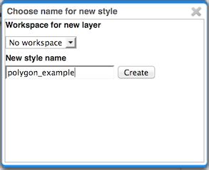 Polygons GeoServer X User Manual