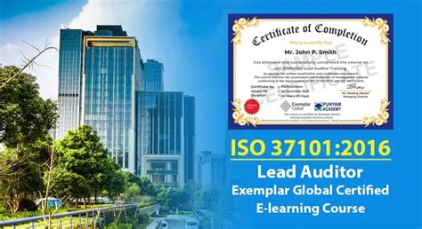 Iso 37101 Lead Auditor Training Certified Online Course