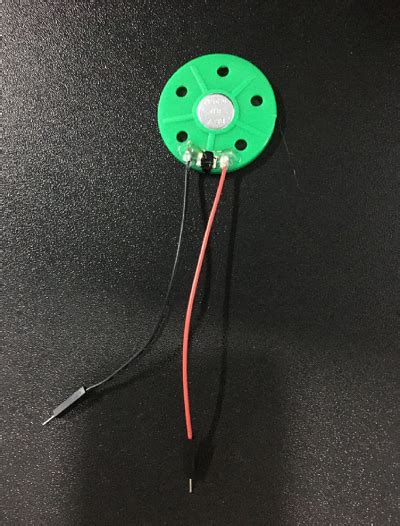 SPK MP Mm Thin Speaker Ohm W With Wires Male Pins