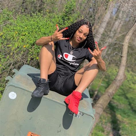 Itsyagirlnyema 🤪 On Instagram “its Nice Asl Outside Today 😭😍” Swag Outfits Lesbian Outfits