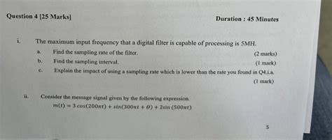 solved question 4 [25 ﻿marks]duration 45 ﻿minutesi ﻿the