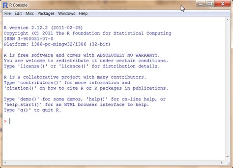 m การติดตั้ง r commander rcmdr และ rcmdrplugin doe