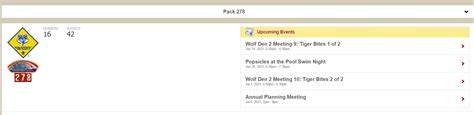 Pack Events Not Displaying In App Scouting Mobile App Scouting Forums