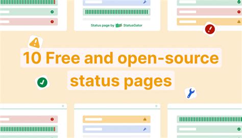 The 10 Best Free And Open Source Status Page Tools In 2025 Statusgator
