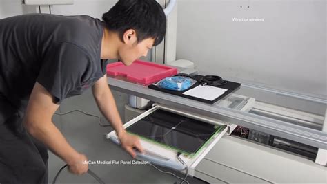 Medical X Ray Flat Panel Detector Veterinary Digital Flat Panel X Ray Dr System Cmos Wireless