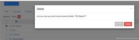 使用jupyter Notebook误删了怎么办？jupyter Notebook删除的文件怎么找回 Csdn博客
