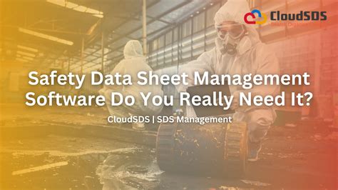 Safety Data Sheet Management Software Do You Really Need It